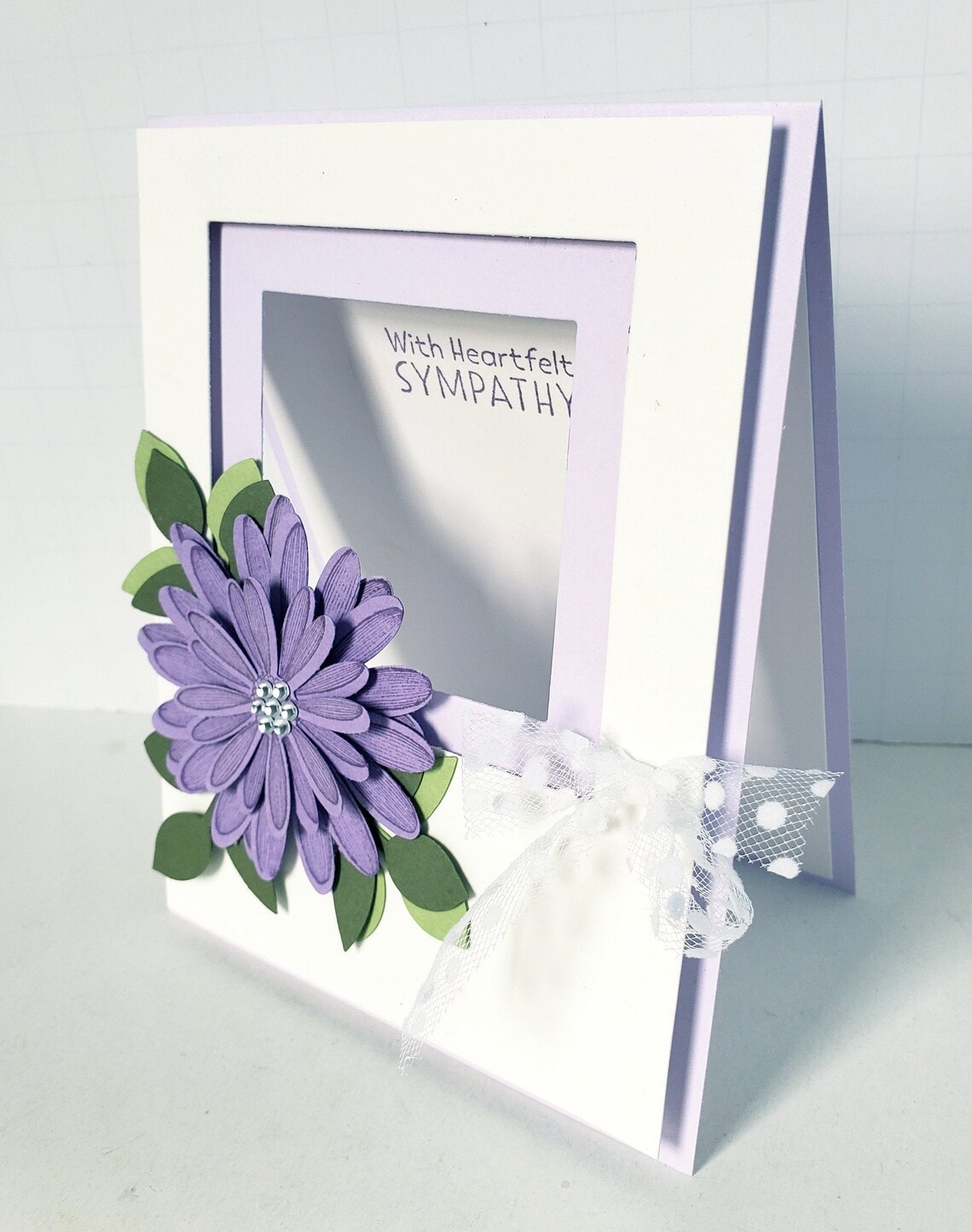 Sympathy Card Heartfelt Sympathy Floral Sympathy Daisy - Etsy
