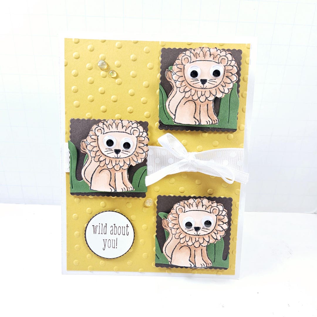 Congratulations - Interactive Baby Card - New Baby - Lion - Gender ...