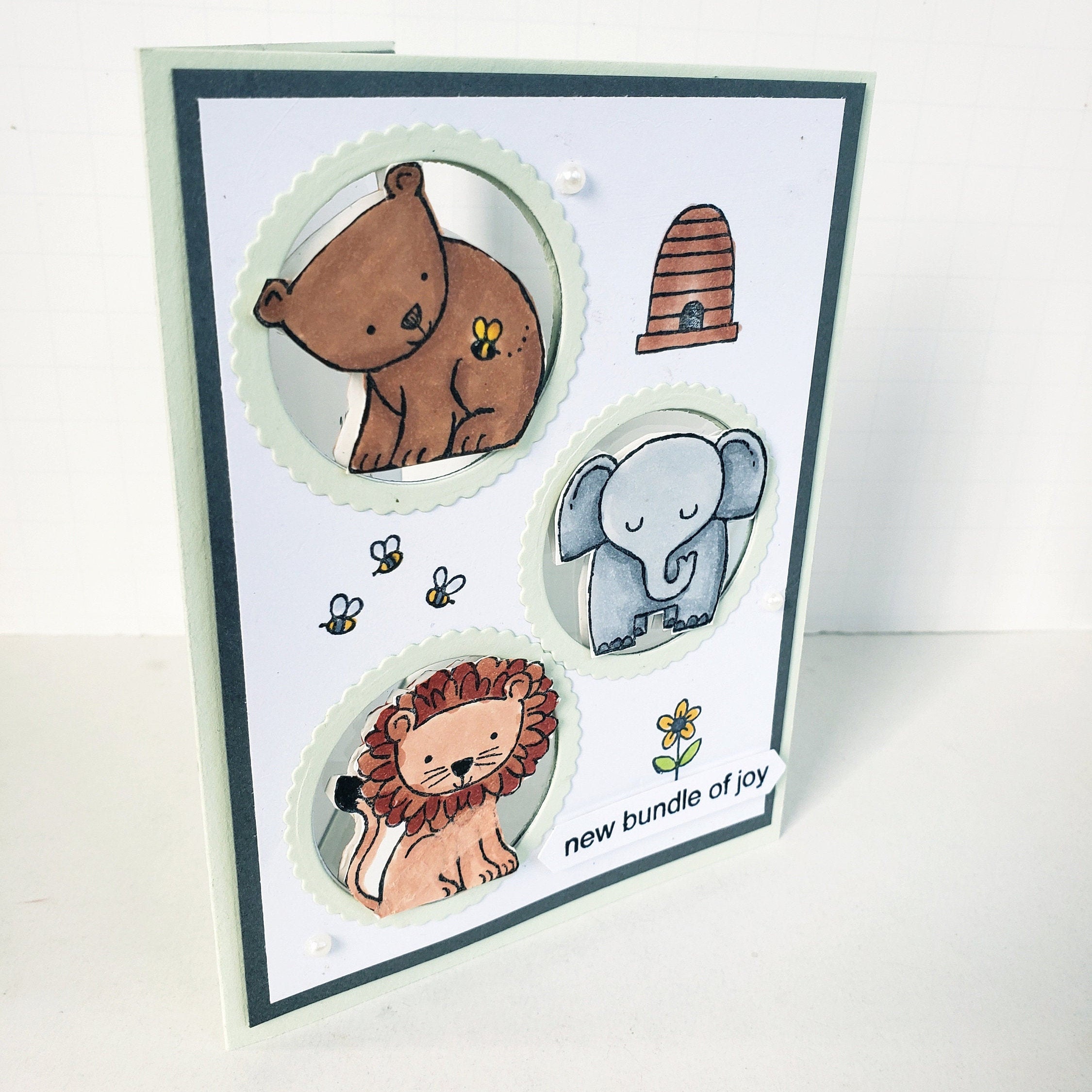 New Baby Card Gender Neutral Welcome New Baby Baby - Etsy