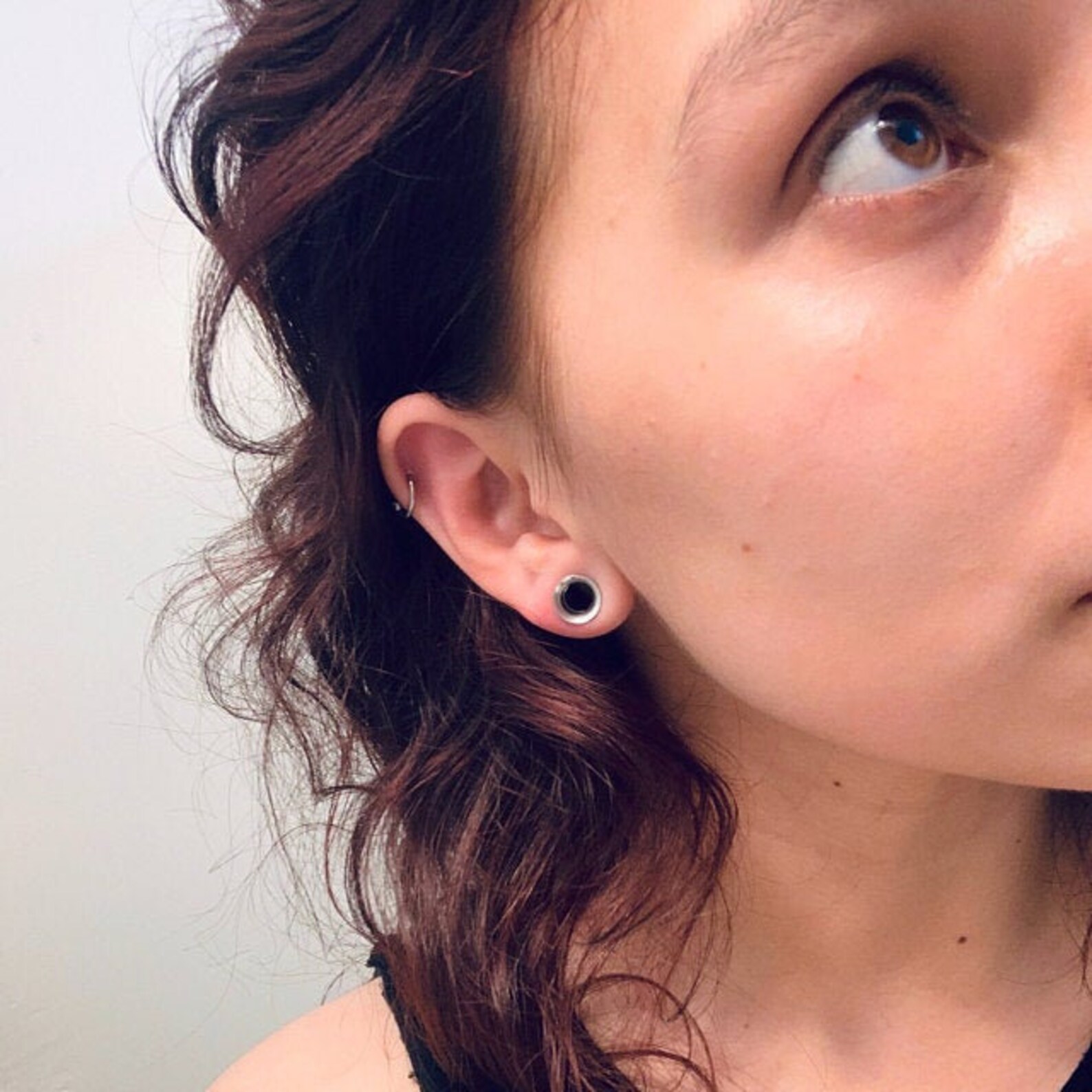 Selene Silver Steel Ear Plugs Metal Gauges Tunnels Pair 12g 10g 8g 6g ...