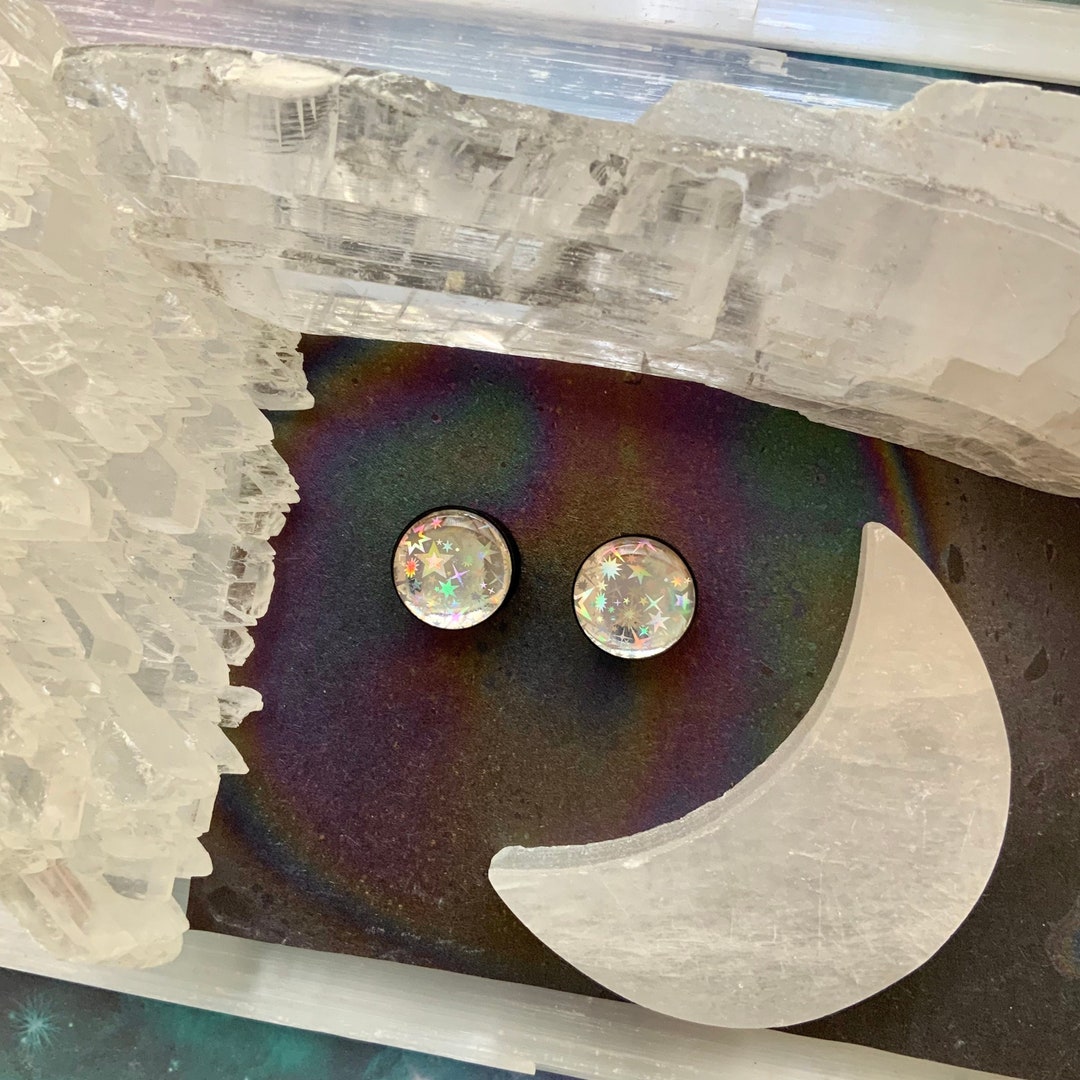 Starry Night Holographic Stars Ear Plugs Gauges Tunnels Holo Star ...