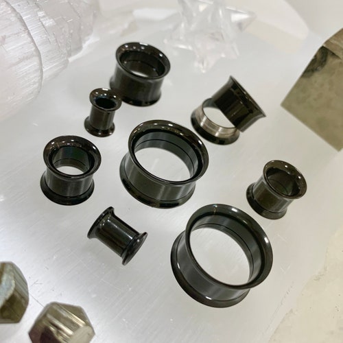 Opalite Ear Plugs Gauges Tunnels Pair Saddle Sizes 4g 2g 0g - Etsy