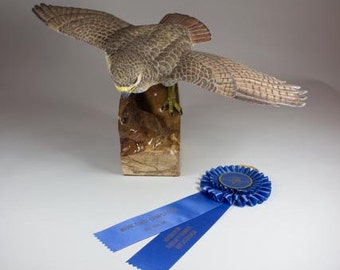 Hawk sculpture | Etsy