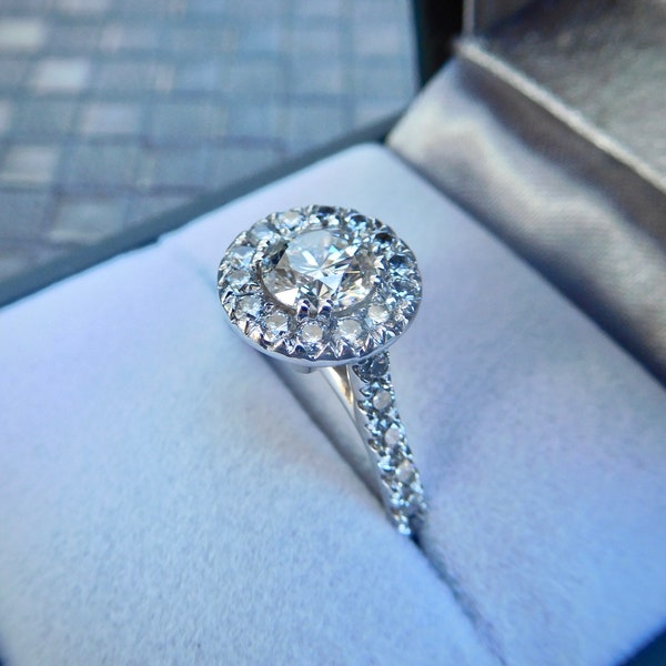 Large Diamond Ring - Etsy