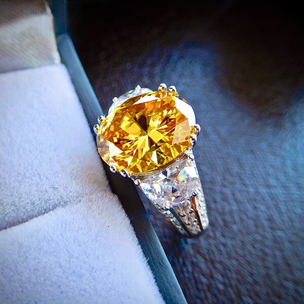 Man Made Diamond - Etsy