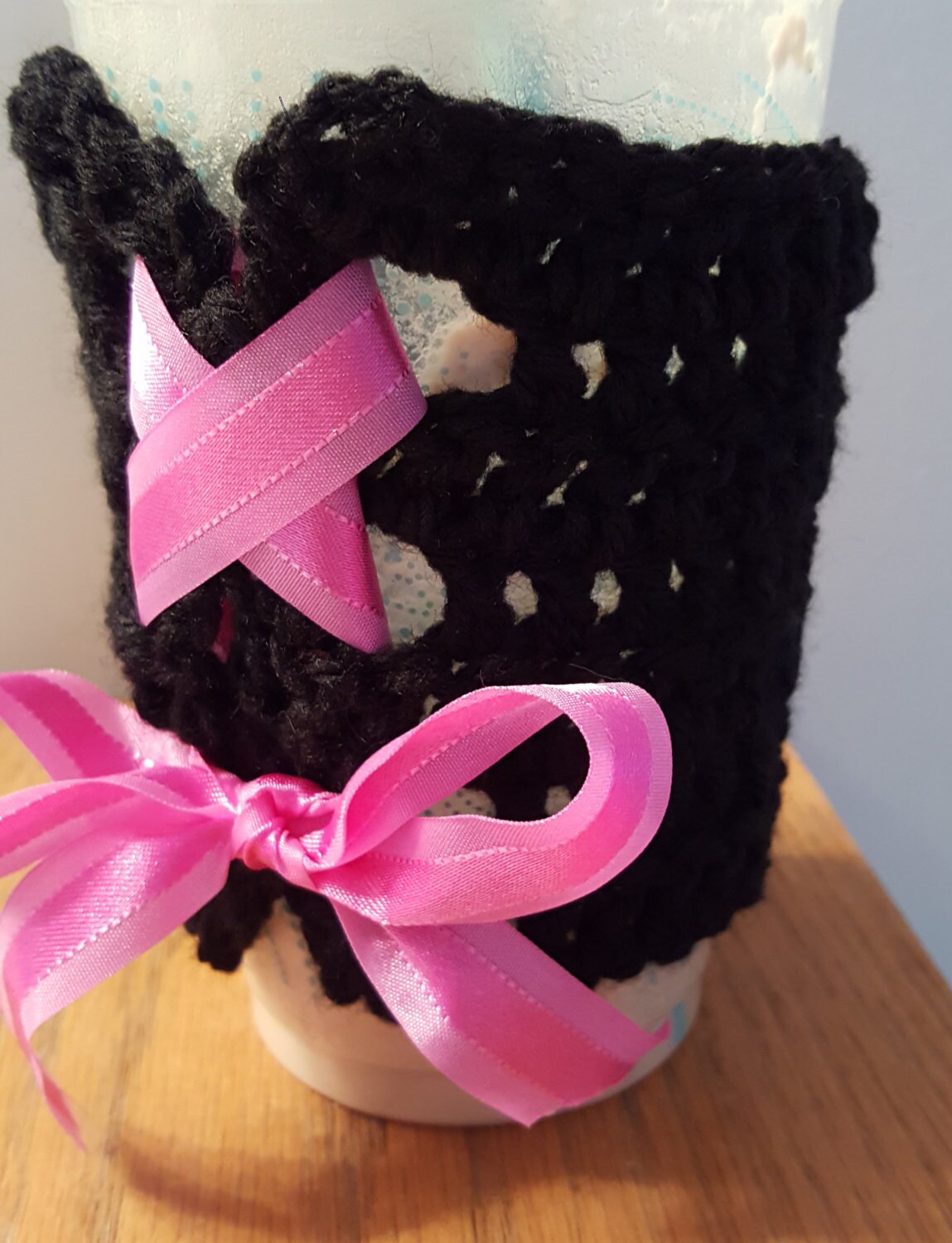 Crochet Corset Coffee Cozy. Adjustable Cozy. Can Cozy. Knit | Etsy