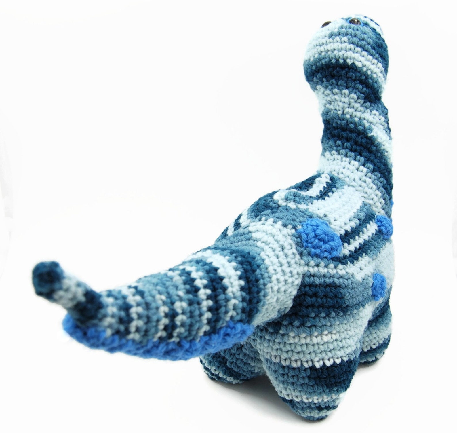 Blue Dino Stuffy Stuffed Dinosaur Gift for Toddler Dino - Etsy