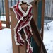 Bacon Scarf, Food Scarf, Bacon Lover, Crochet Bacon Scarf. Crochet Food ...