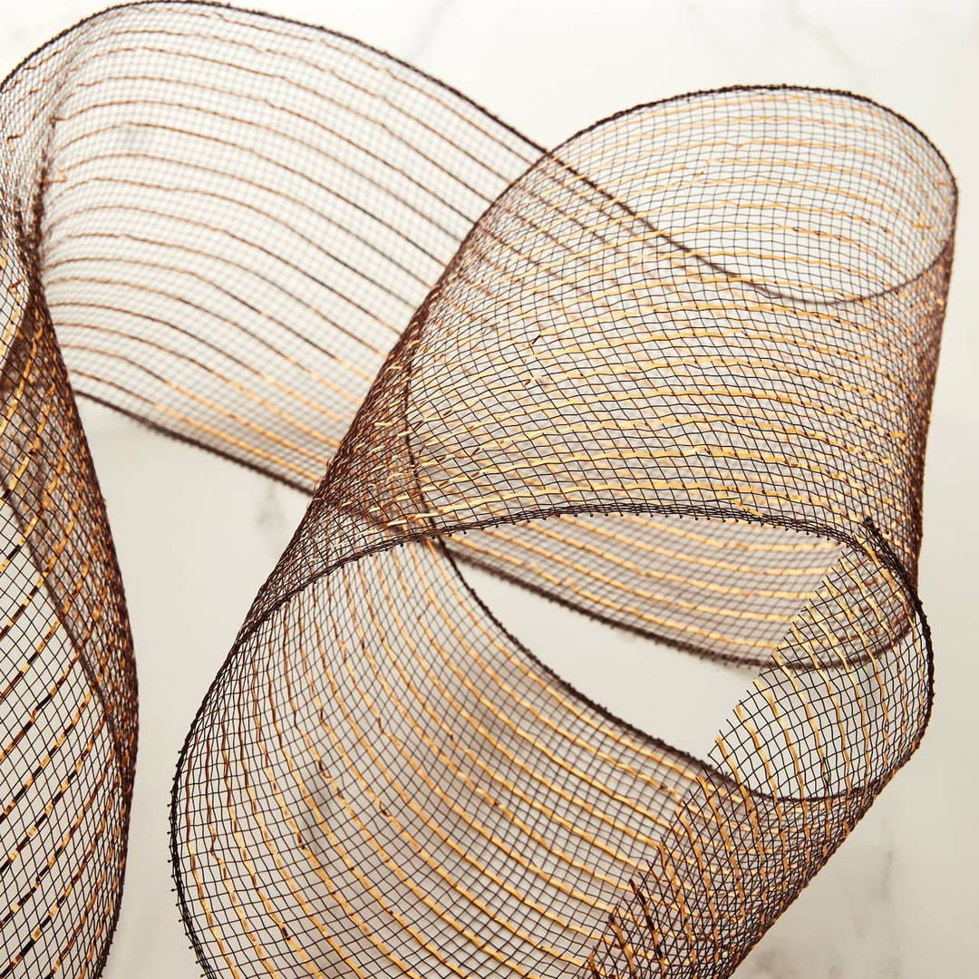 5.5" Mesh Wide Ribbon by Celebrate It® Indoor Outdoor Decorative Mesh ...