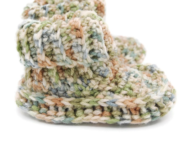 Gender Neutral Foldover Baby Booties Toddler Slippers Baby | Etsy