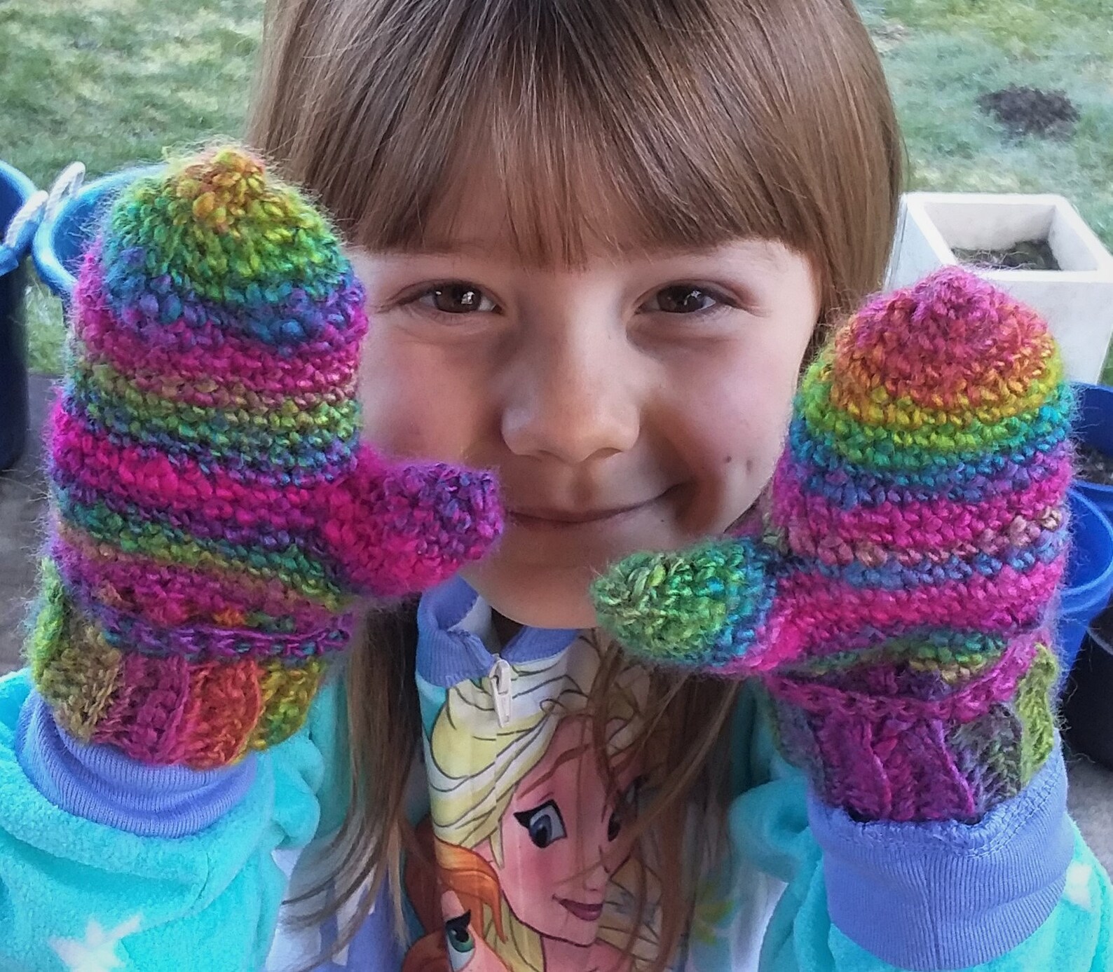 PATTERN ONLY Kids Crochet Mittens Pattern Mittens Pdf File | Etsy