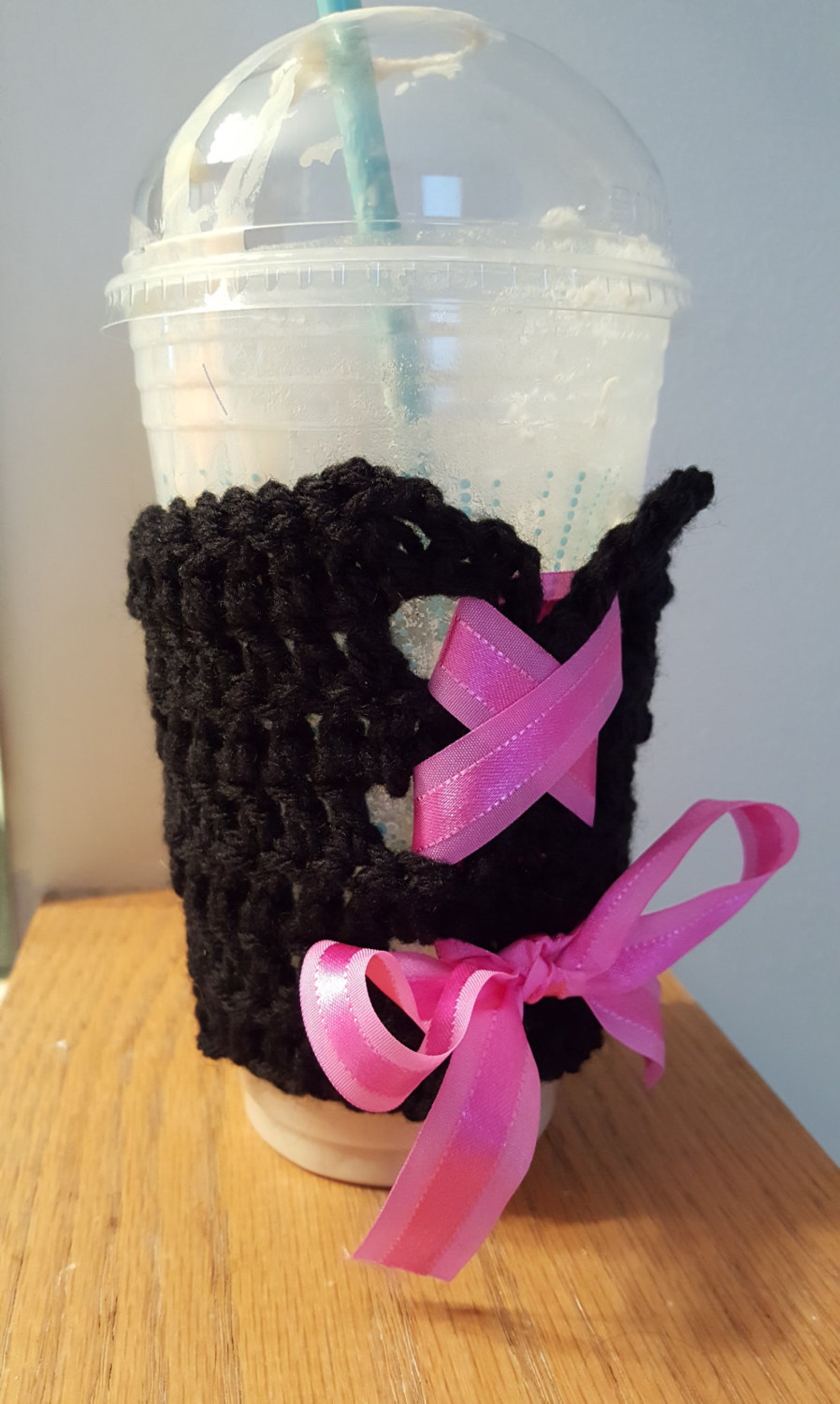 Crochet Corset Coffee Cozy. Adjustable Cozy. Can Cozy. Knit | Etsy