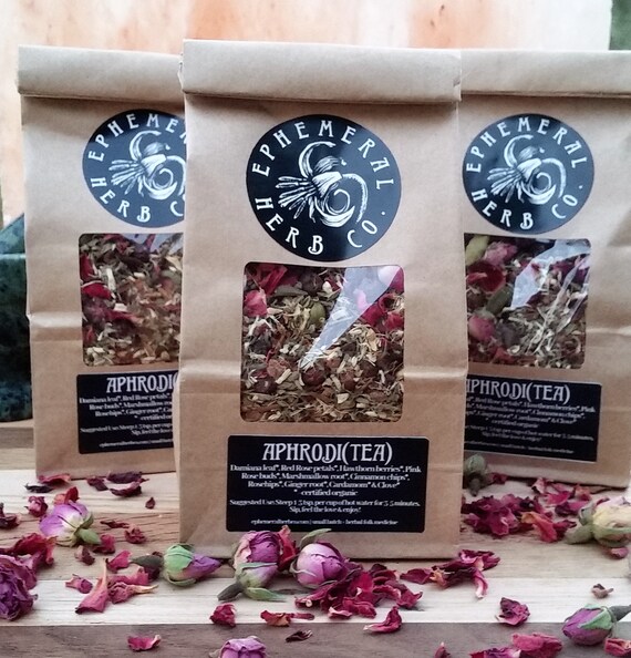 Aphroditea // Love Tea // Aphrodisiac Blend // Warming - Etsy