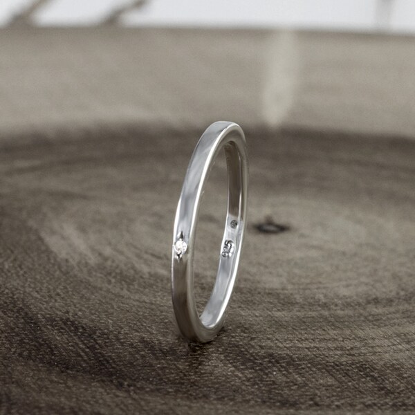 Minimalist Ring Silver - Etsy