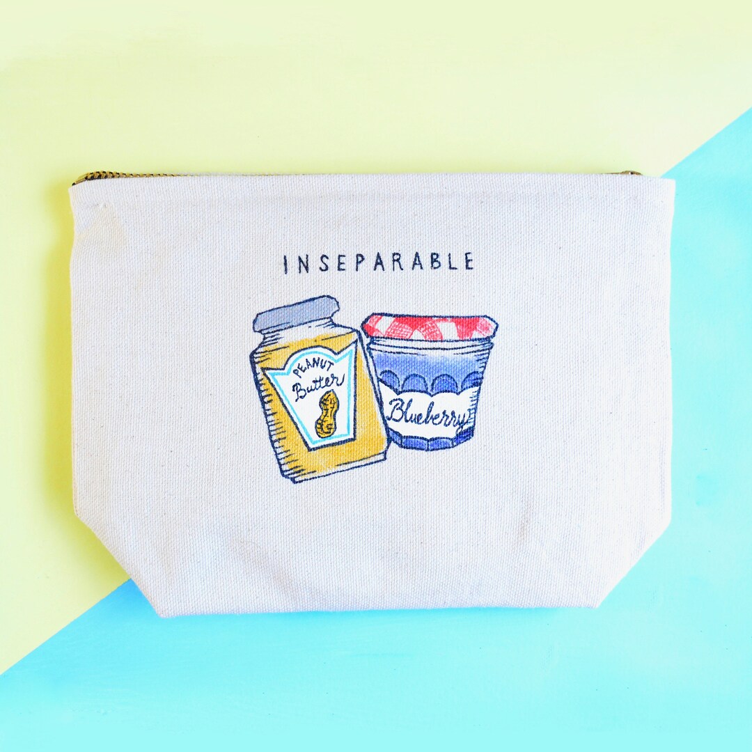 Hand Painted / Hand Sewn Pouch - Etsy