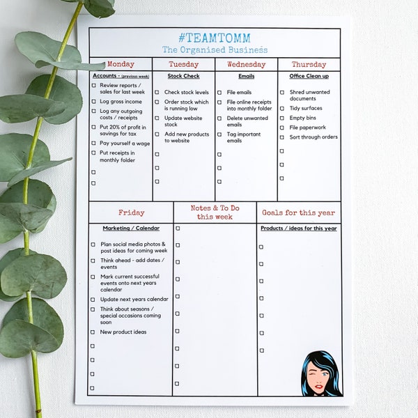Excel Template - Etsy UK