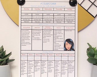 Cleaning Schedule - Etsy UK