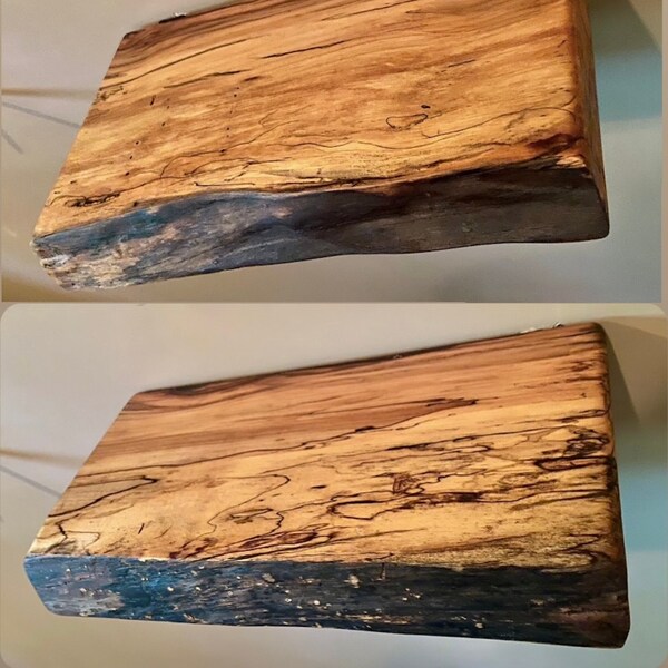 Spalted Wood Shelves - Etsy