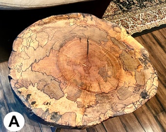 Round Maple Table - Etsy