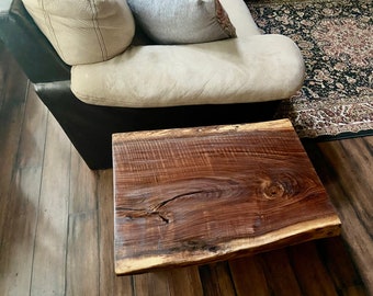 Live Edge End Table - Etsy