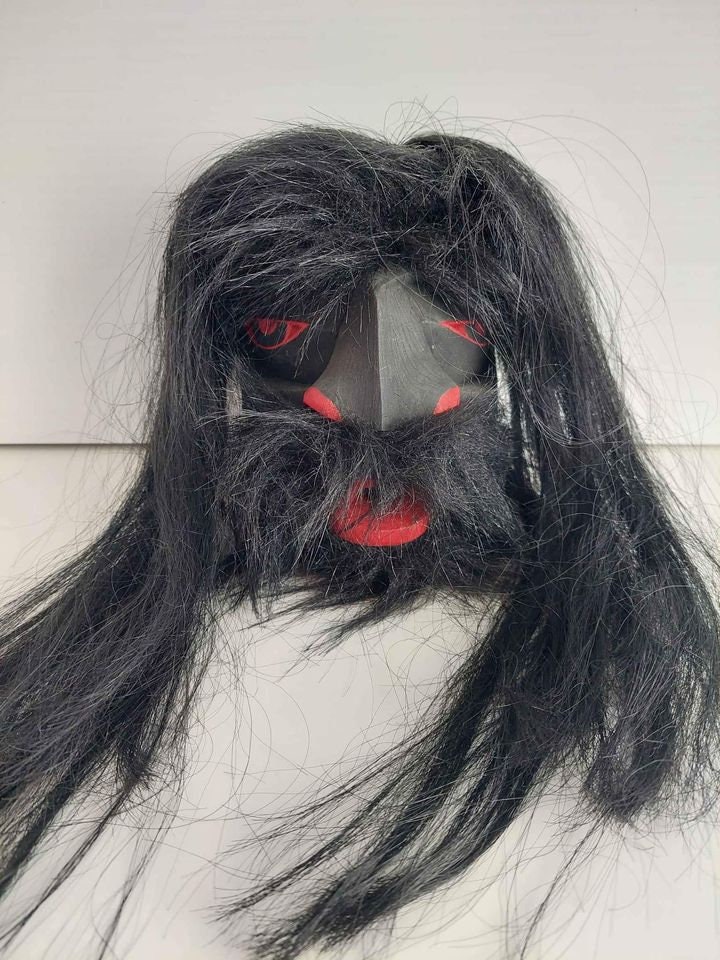 The Wild Woman of the Woods Mask - Etsy