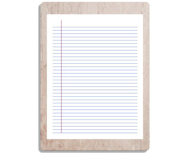 Printable College Ruled Pages Printable School Paper School - Etsy Israel