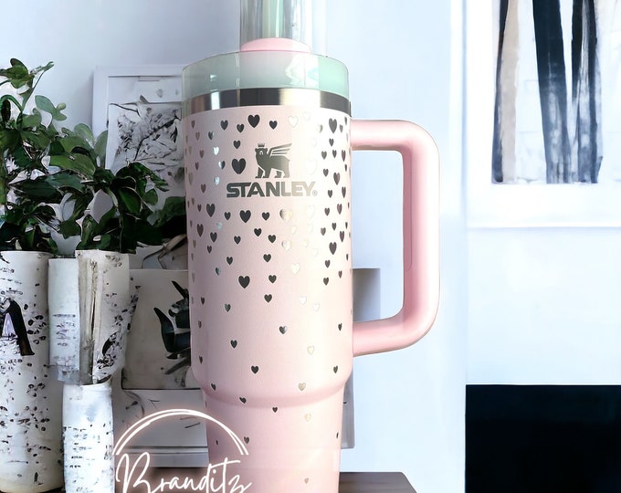 Bloom Heart Ombré Stanley 30oz & 40oz Adventure Quencher H2.0 Flowstate ...