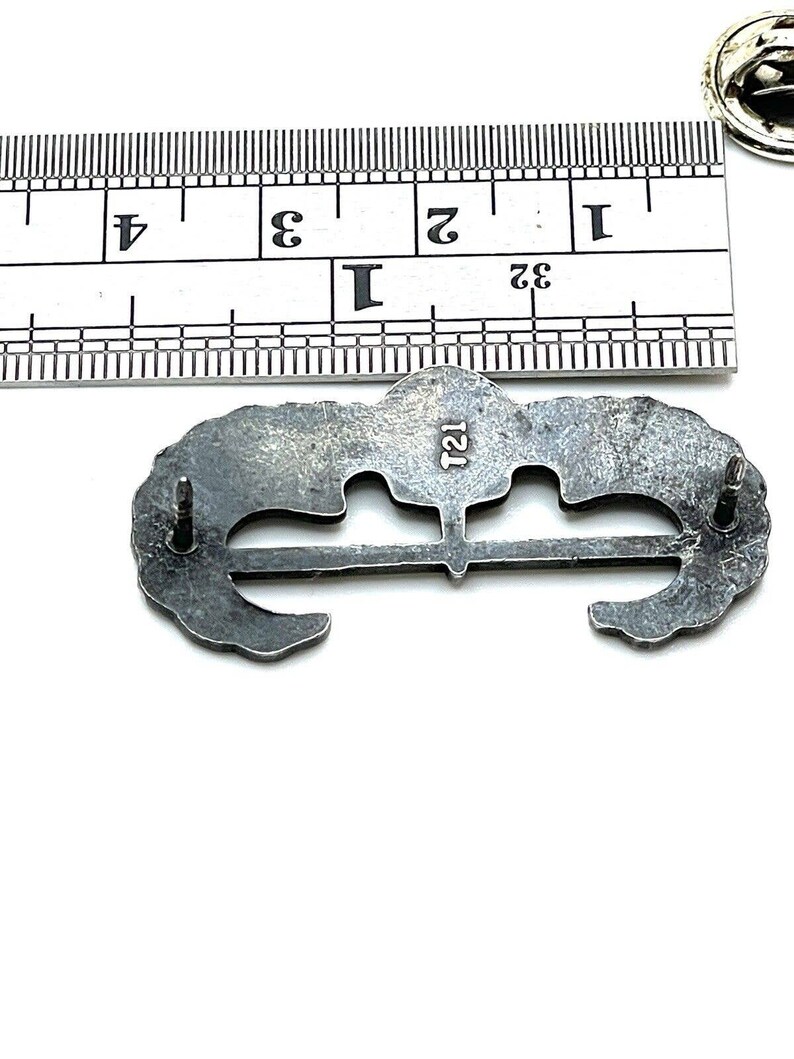 US Army Air Assault Badge Pin Oxidized Silver - Etsy