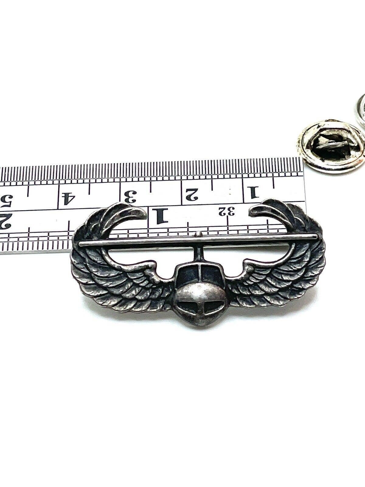 US Army Air Assault Badge Pin Oxidized Silver - Etsy