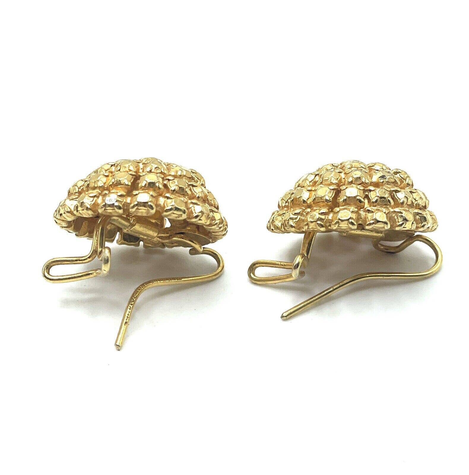 Vintage Judith Mccann Etruscan Revival Gold Dome Openwork Wing Back ...