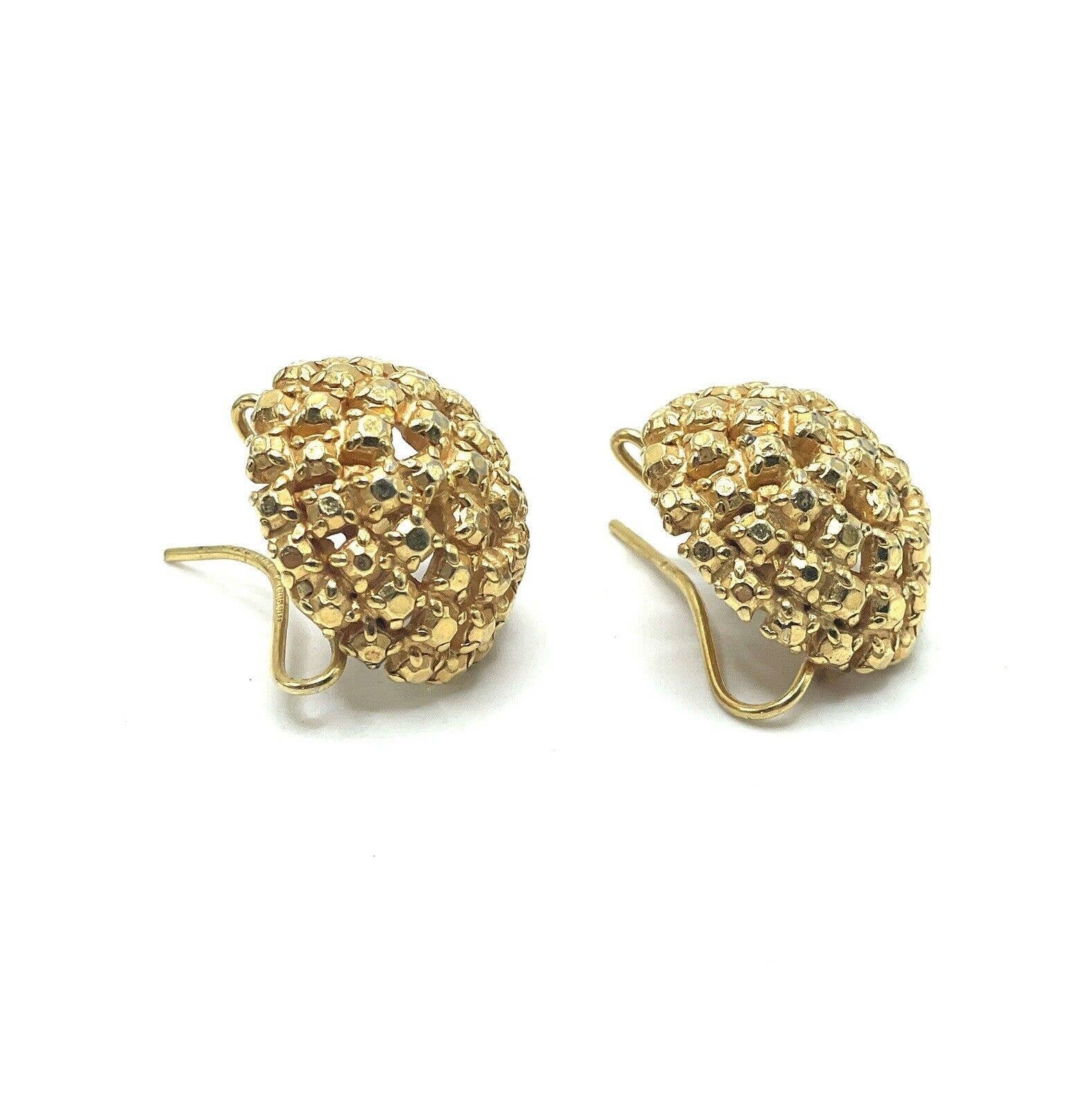 Vintage Judith Mccann Etruscan Revival Gold Dome Openwork Wing Back ...