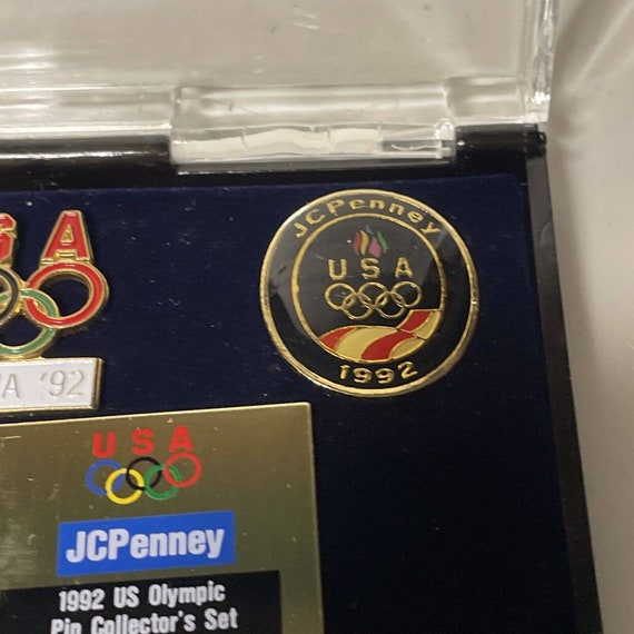 Vintage 1992 US Olympics Pins Collectors Set Barcelon… - Gem