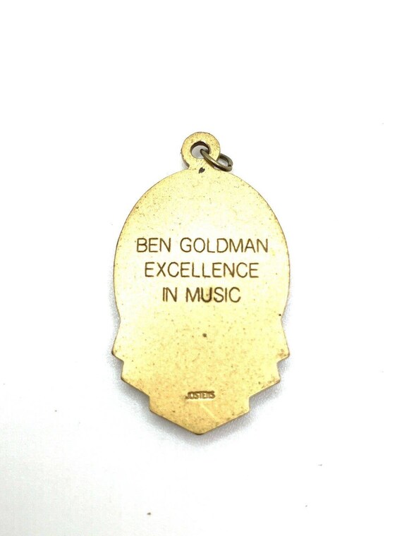 Lions Club Fraternity Organization Brass Medal Music … - Gem