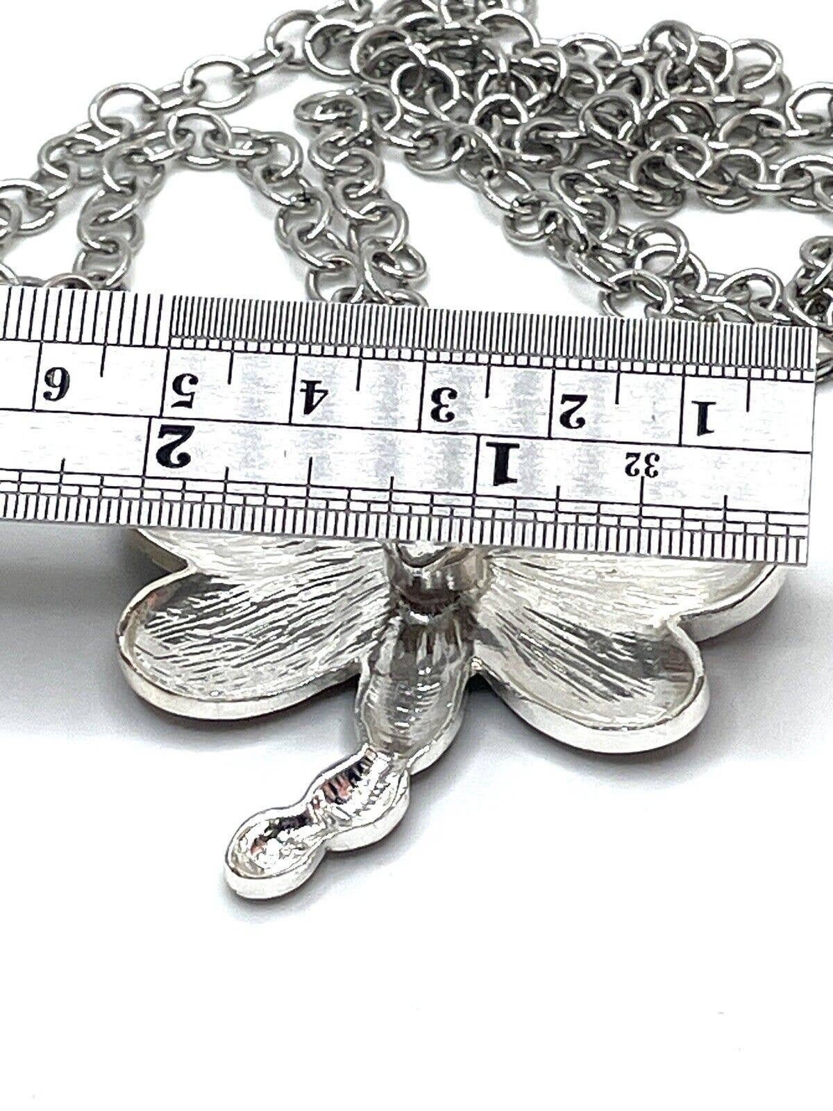 RMN Roman Pop Art Enamel Firefly Pendant Silver Necklace - Etsy