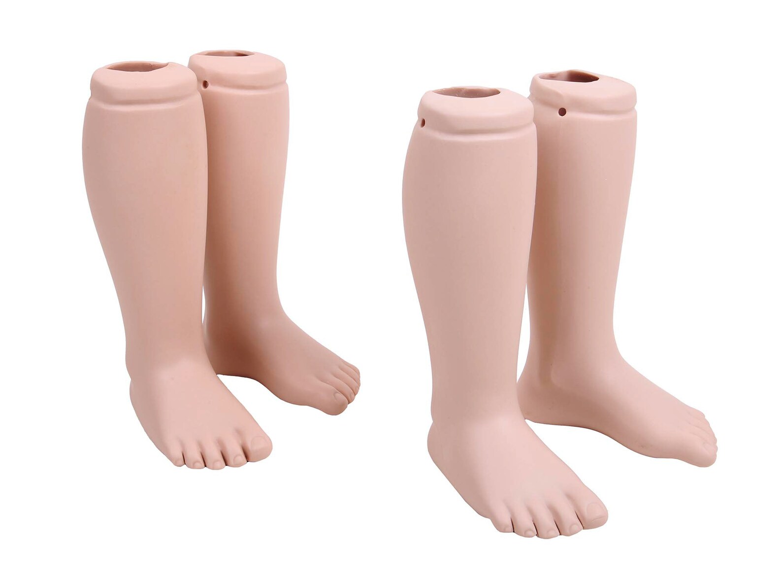 Collection of Handmade Porcelain Bisque Doll Supplies, Arms, Legs, and ...