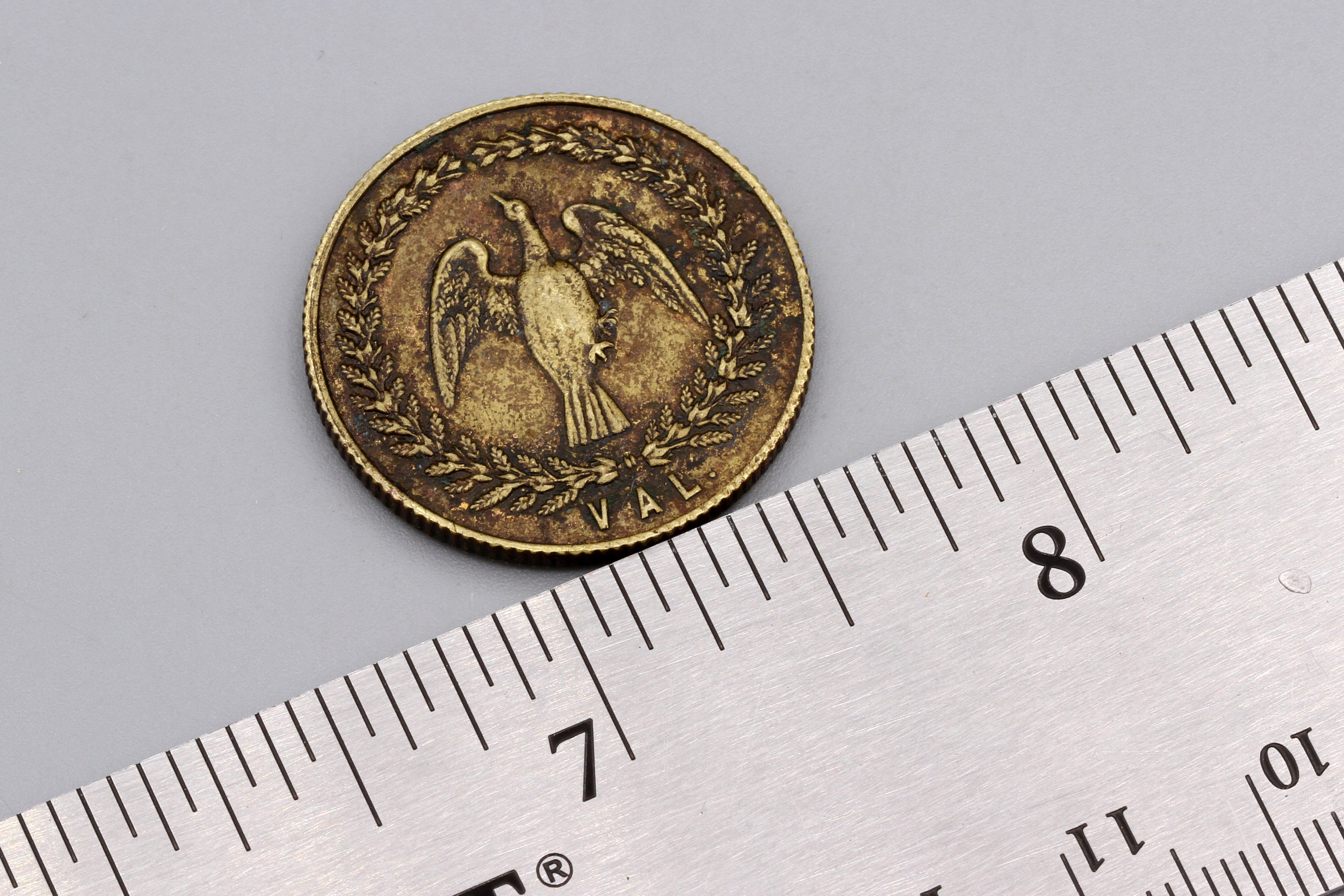 Extremely Rare Numismatic Piece, Antique 1895 GAY Maverick Val ...