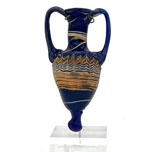 Ancient Classical Period Greece, Core Form Glass Amphoriskos Ca 5th to ...