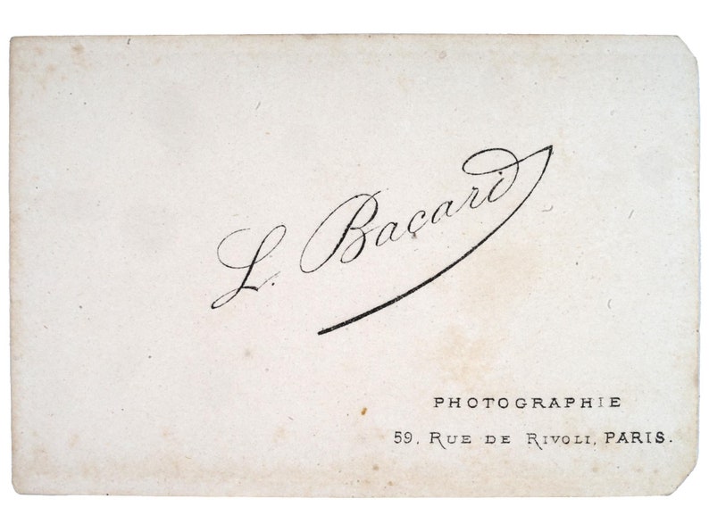 Antique 1871 French Carte De Visite, Military Memorabilia From Franco ...