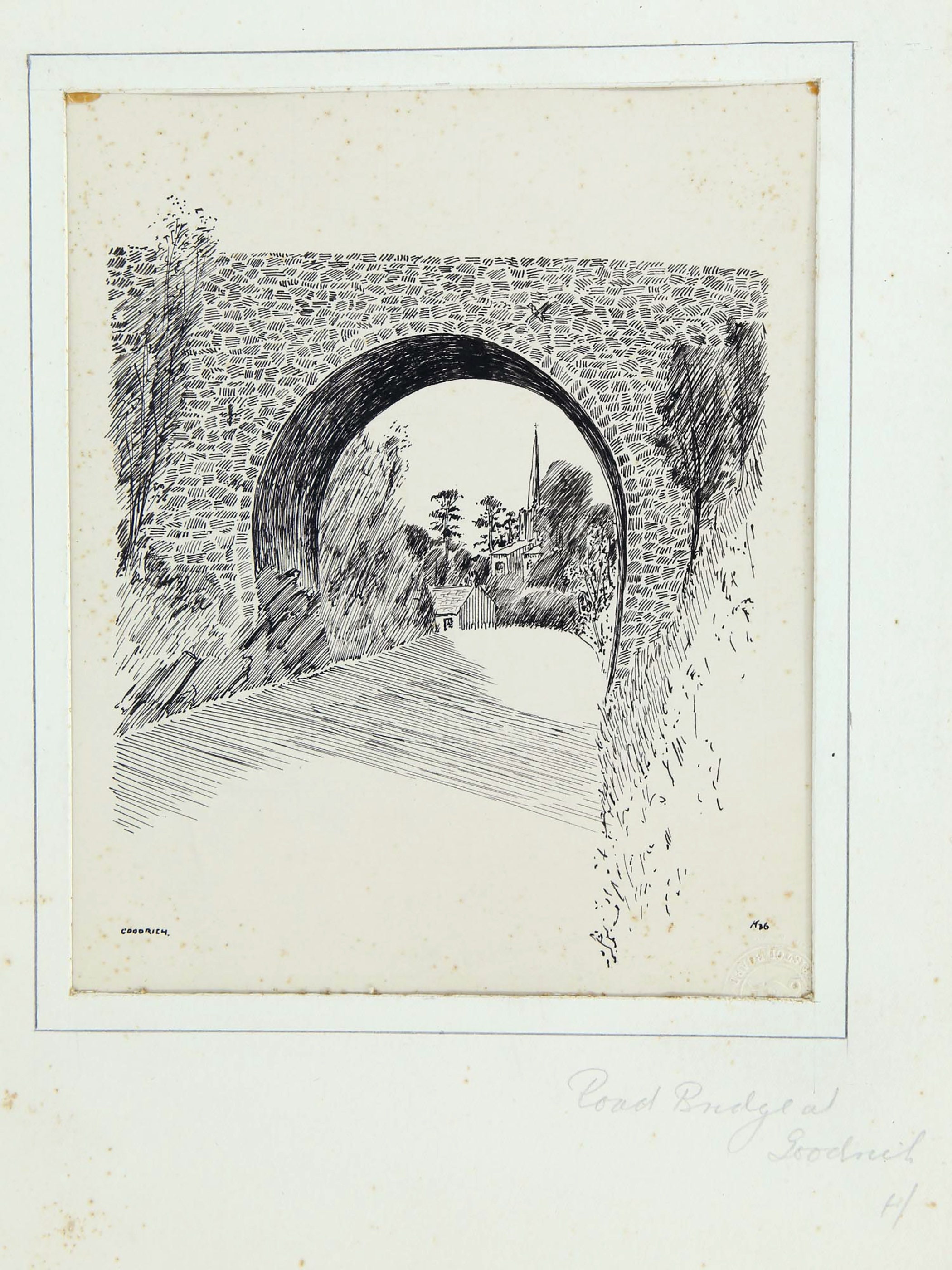 Vintage 1930s Ink Drawing Illustration by Walter Monckton Keesey ...