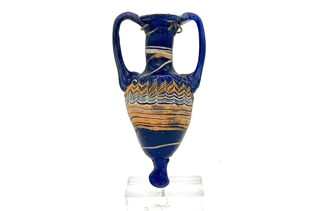 Ancient Classical Period Greece, Core Form Glass Amphoriskos Ca 5th to ...