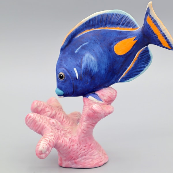 Franklin Mint Fish Statue - Etsy