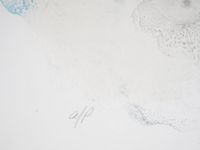 Motherhood, Color Lithograph Print on Paper by Sandu Liberman, A Jewish ...