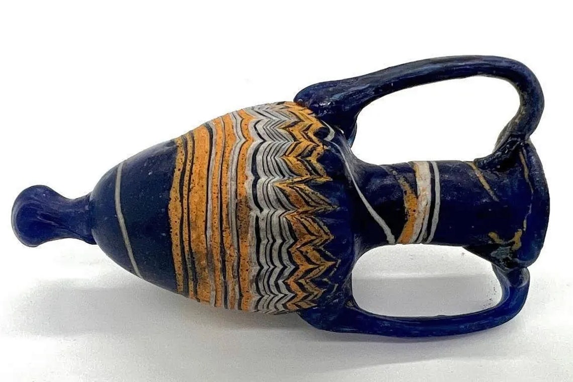 Ancient Classical Period Greece, Core Form Glass Amphoriskos Ca 5th to ...