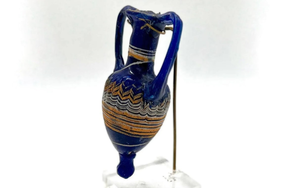 Ancient Classical Period Greece, Core Form Glass Amphoriskos Ca 5th to ...