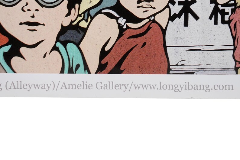 Huang Kai Chinese Taiwanese Comic Book Lithographic Print - Etsy