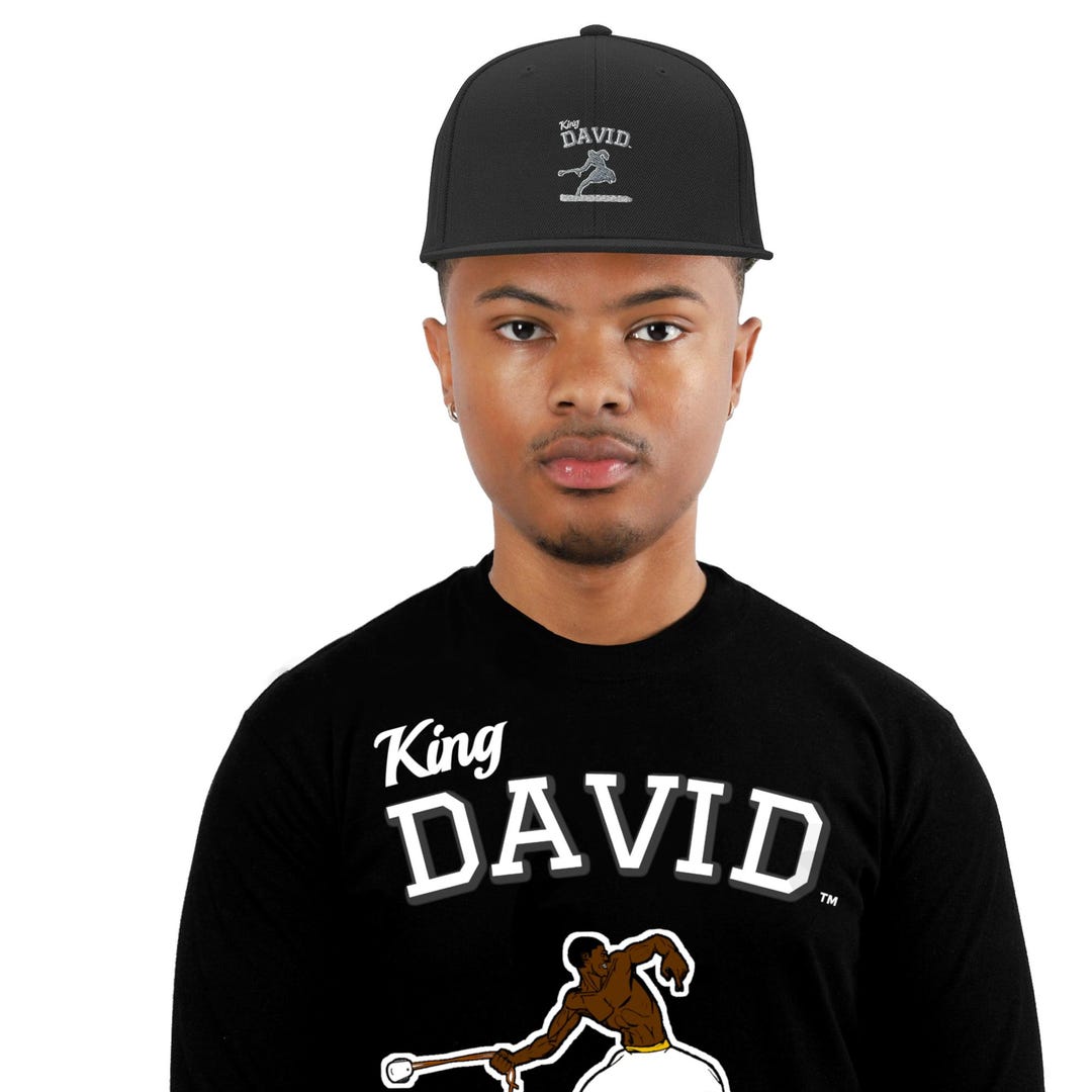 King David Snapback Hat Hebrew Hats Israelite Hats Biblical Hats Hebrew ...