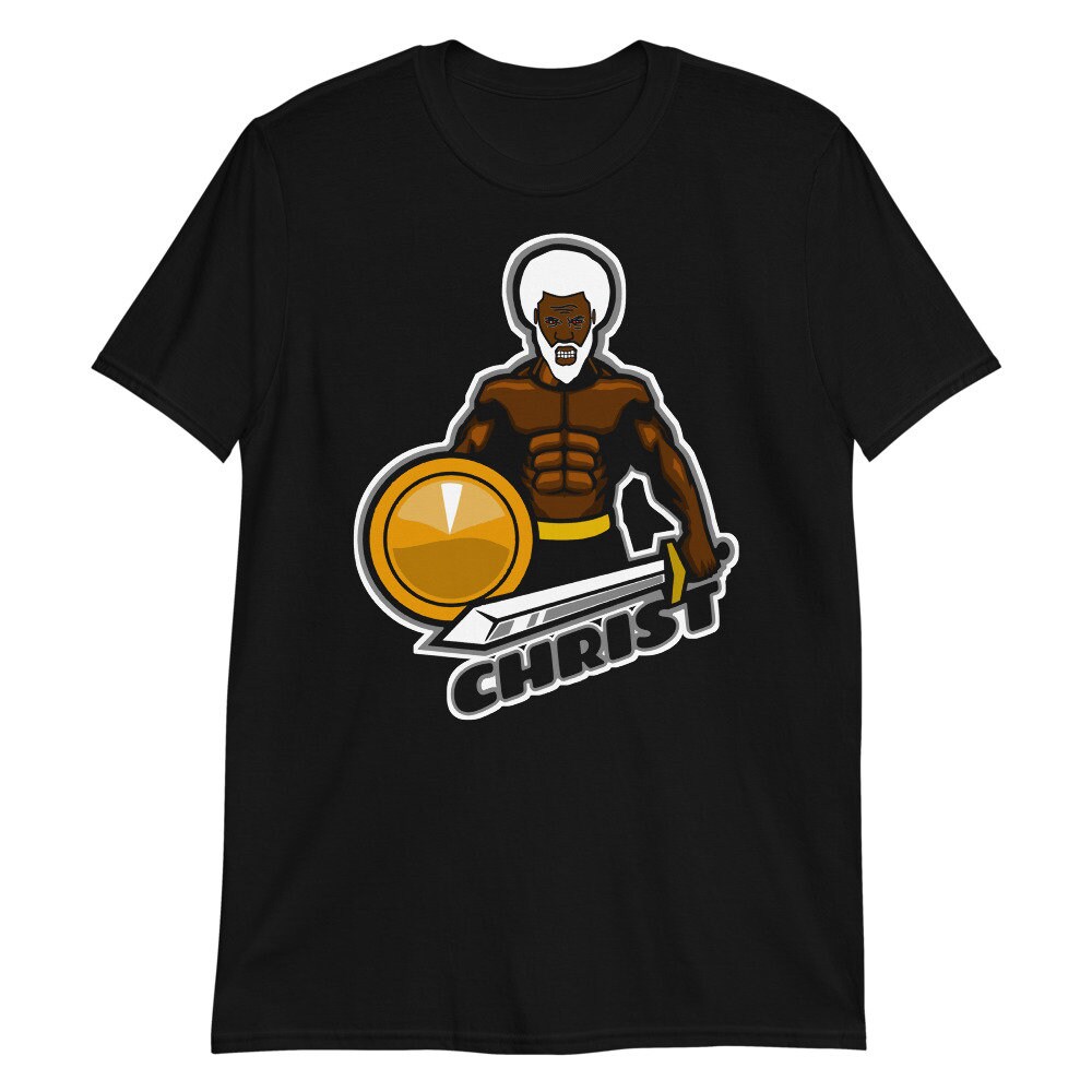 Jesus Christ Black T Shirt Black Christ Hebrew Israelite | Etsy