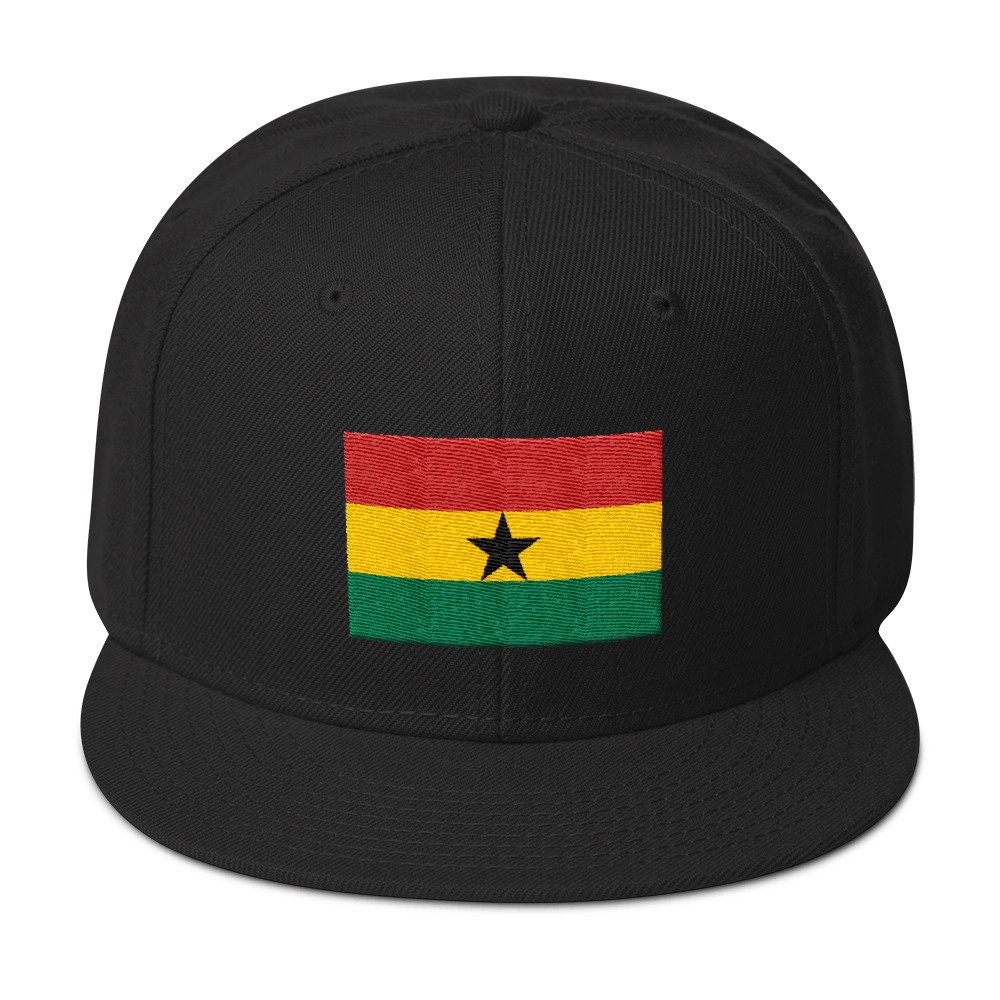 Ghana Africa Snapback Hat Logo Hat Athletic Urban Wear Gift - Etsy