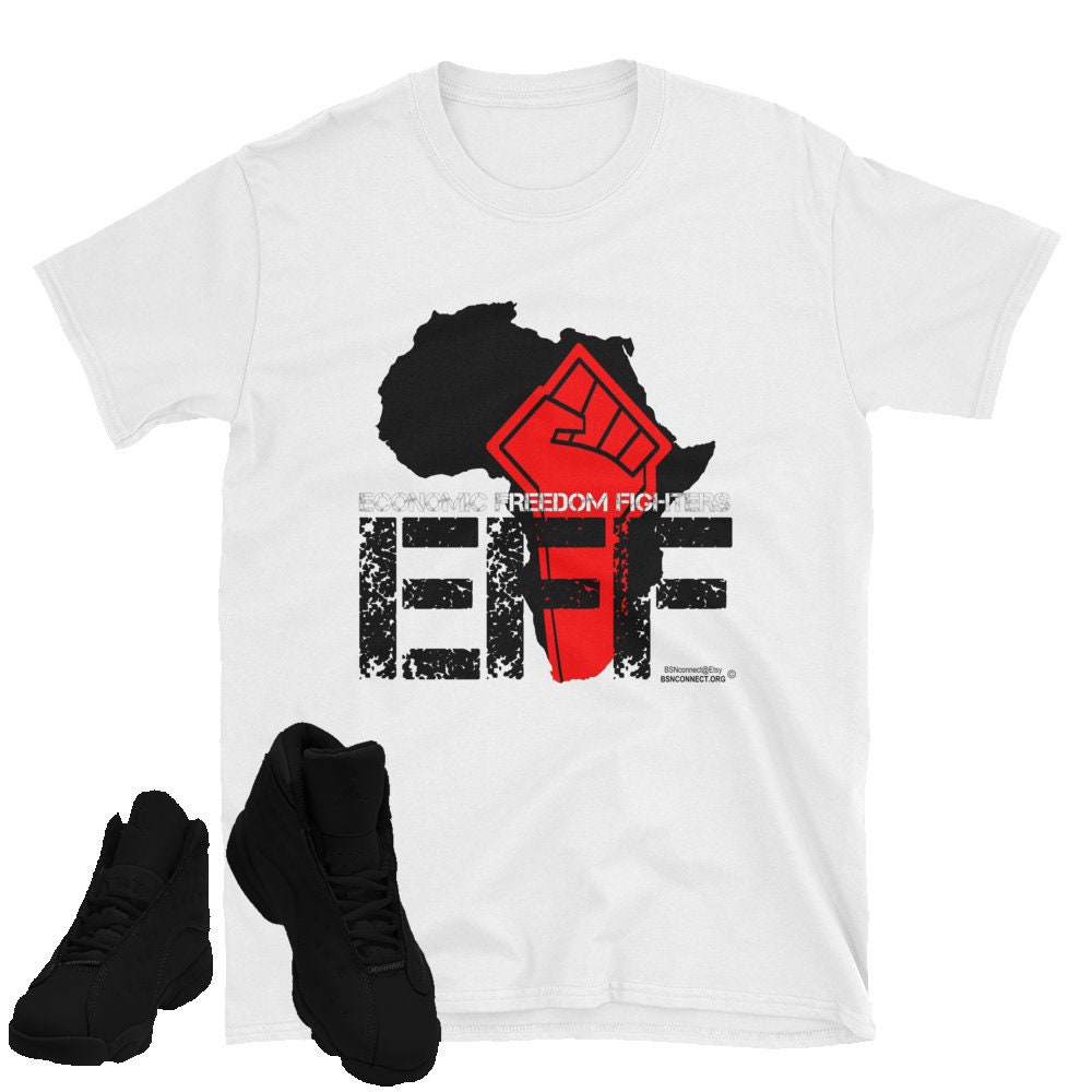 South Africa EFF Economic Freedom Fighters T-shirt Black Pride | Etsy