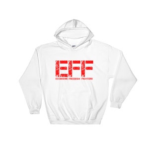 South Africa EFF Hoodie Sweatshirt Unisex Freedom Fighters - Etsy